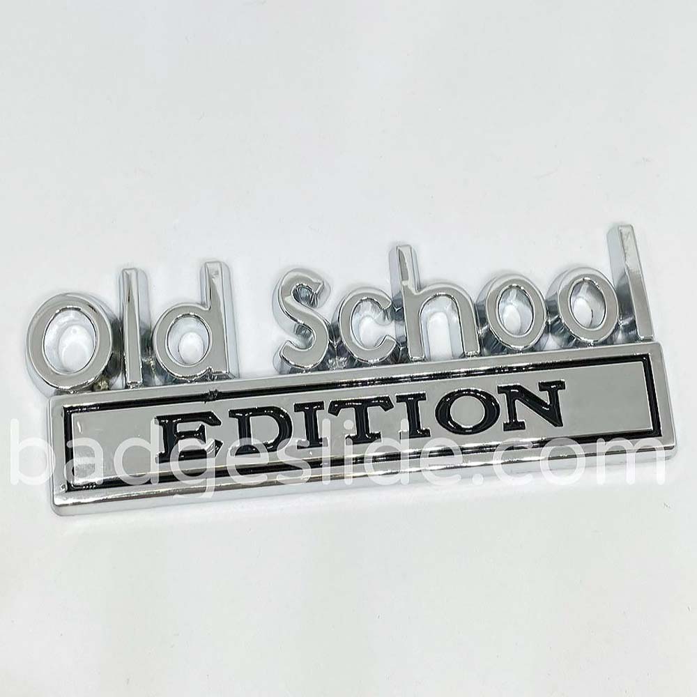 2Pack Old School EDITION Metal Badge – Badgeslide