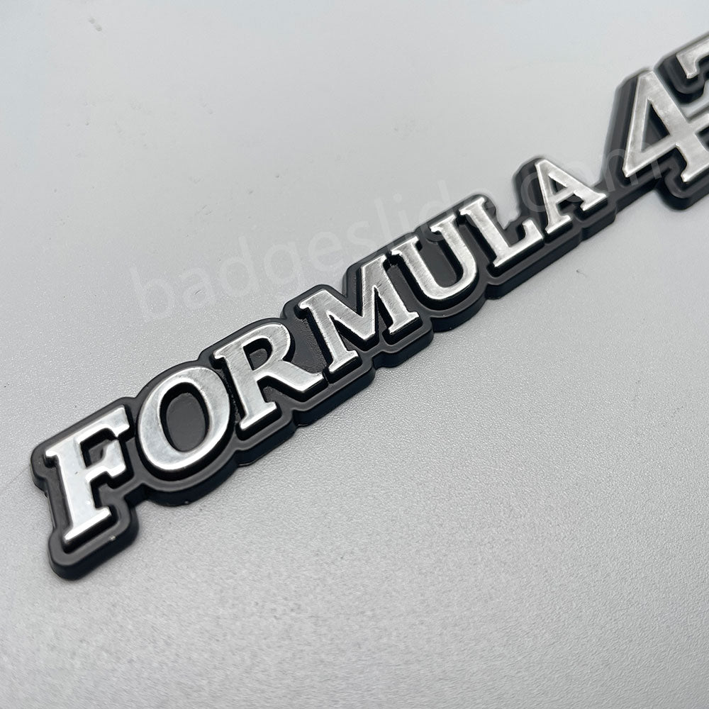 FORMULA 474 Metal Emblem Car Badge-2pcs – Badgeslide