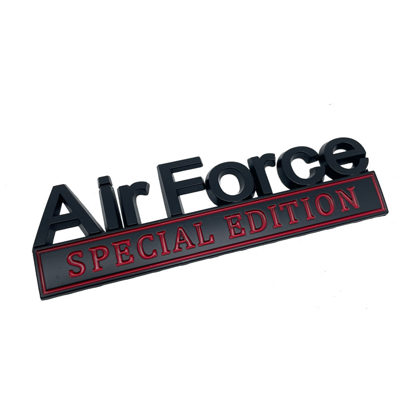 Air Force Edition Car Metal Badge – Badgeslide
