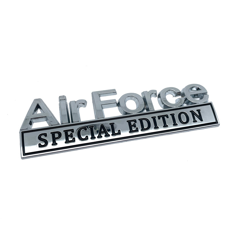 Air Force Edition Car Metal Badge – Badgeslide