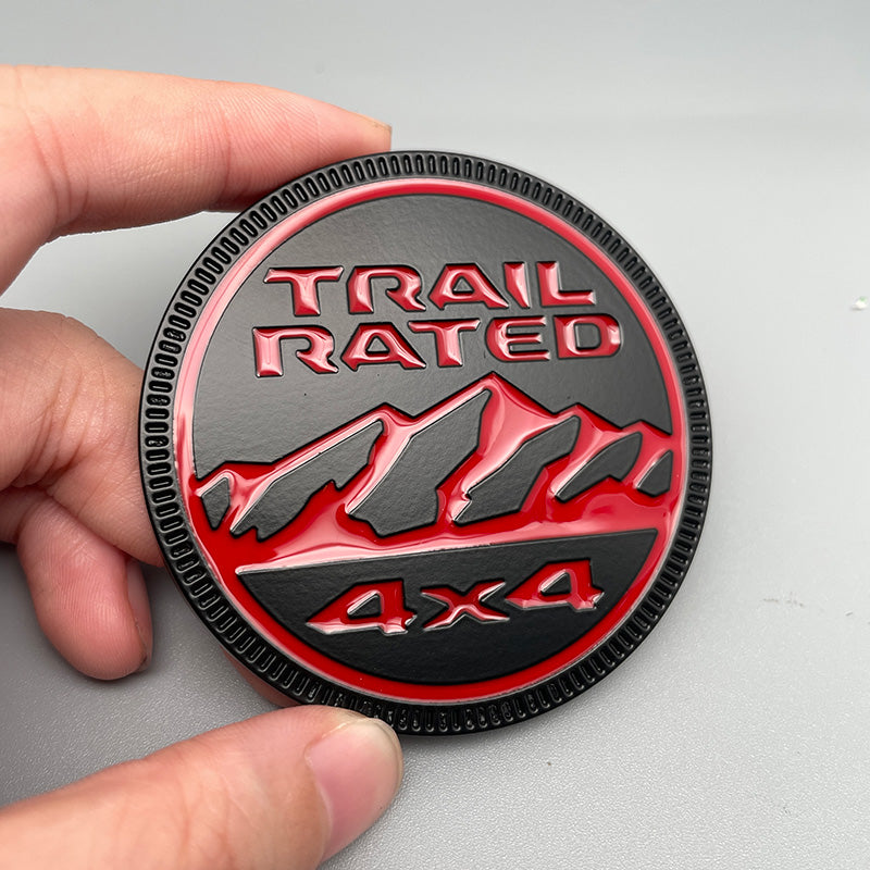 New TRAIL RATED Snow Mountain Emblem – Badgeslide
