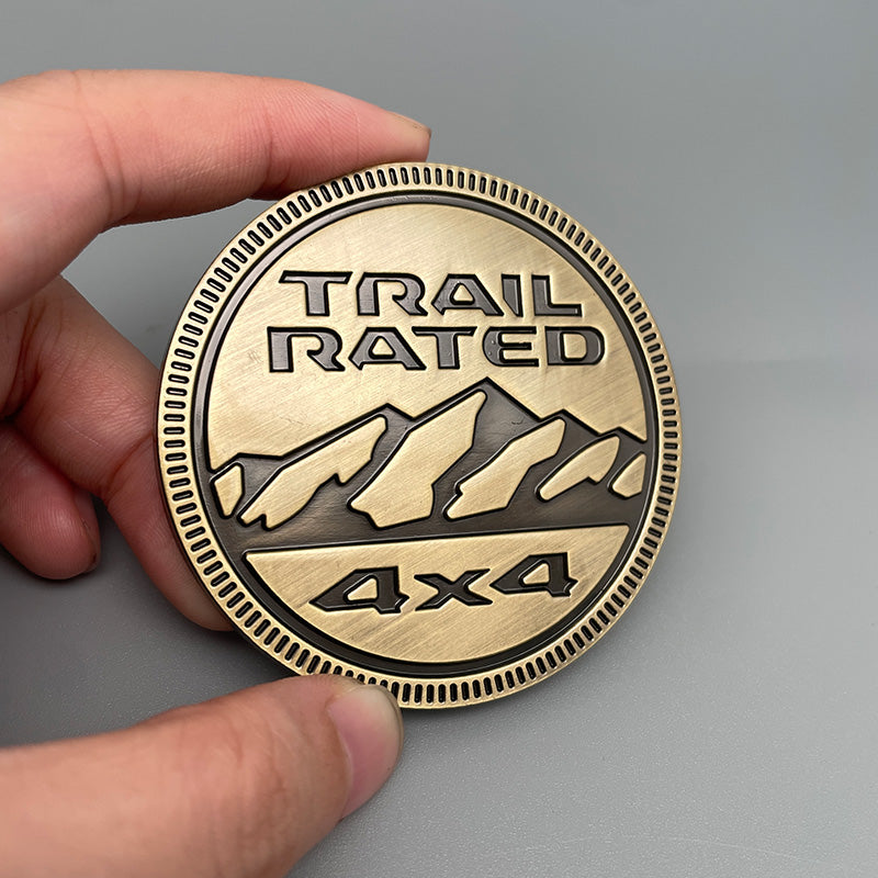 New TRAIL RATED Snow Mountain Emblem – Badgeslide