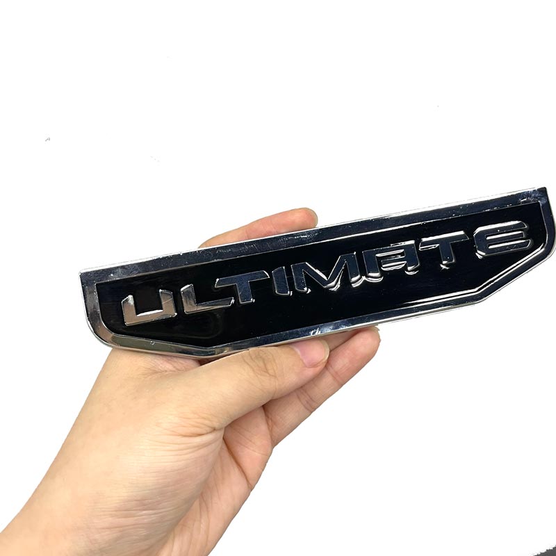 ULTIMATE Custom Emblem Car Badge 3PCS – Badgeslide