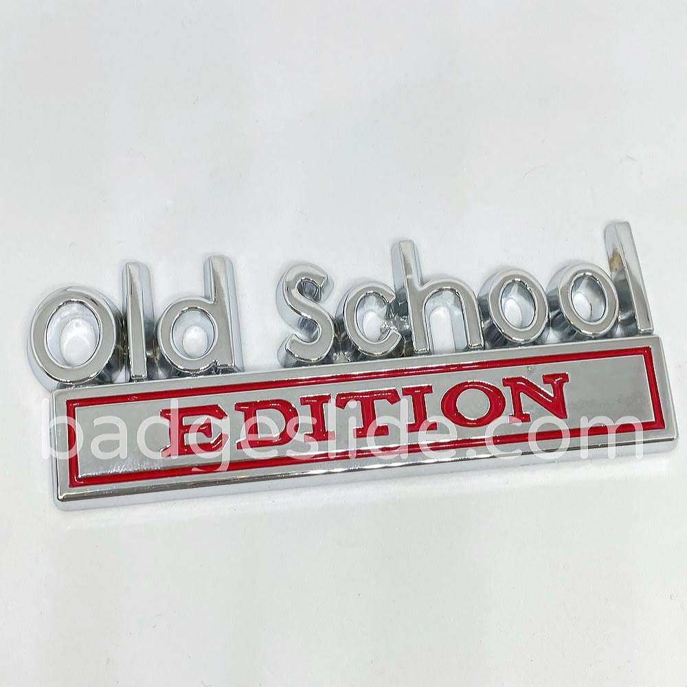 2Pack Old School EDITION Metal Badge – Badgeslide