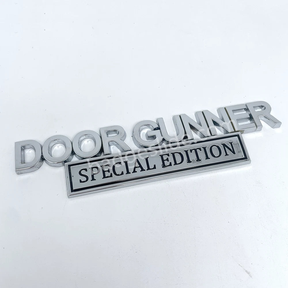 DOOR GUNNER Edition Metal Car Emblem – Badgeslide
