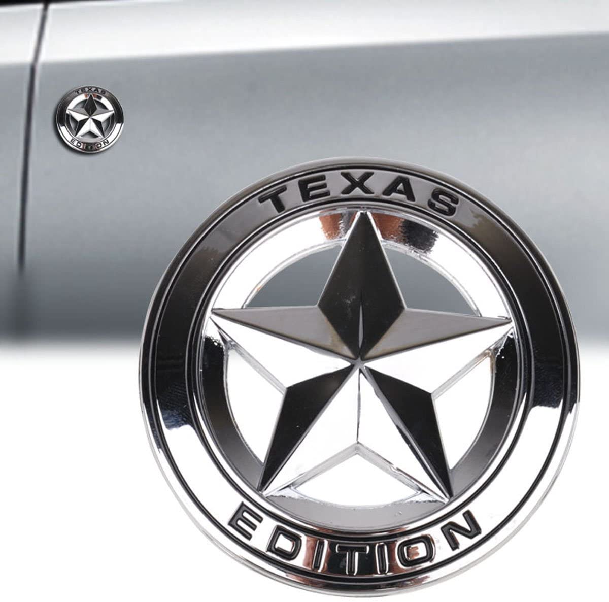 Star Texas Edition Car Metal Badge – Badgeslide