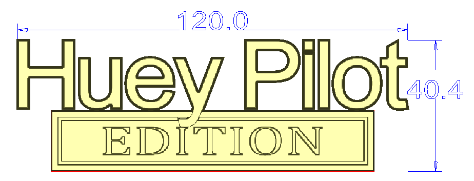 Huey Pilot EDITION Custom Emblem Car Badge 2pcs – Badgeslide