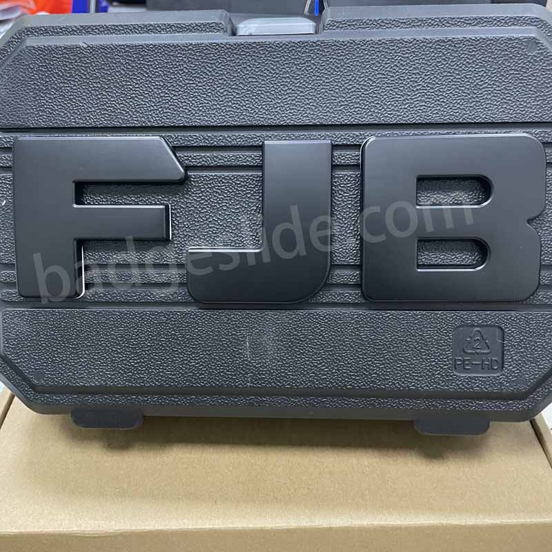 Big Size FJB 3D Raised Letters Car Emblem Badge – Badgeslide