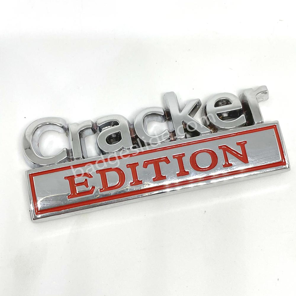 2 Pack Cracker Edition Metal Badge – Badgeslide