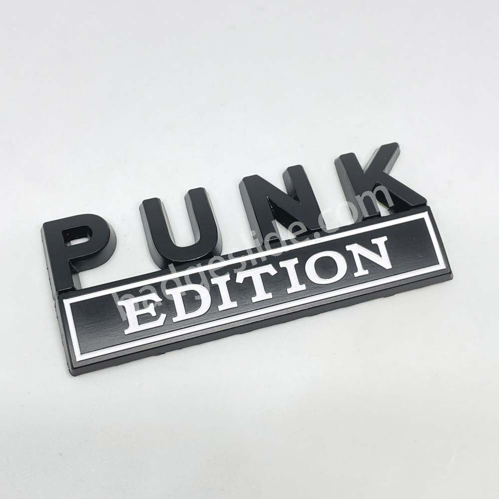 PUNK EDITION Metal EMBLEM FENDER BADGE – Badgeslide