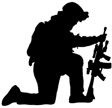 4pcs Soldier Vinyl Sticker Waterproof Decal – Badgeslide