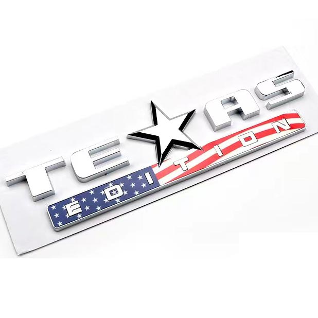 Texas Edition Car Badge – Badgeslide