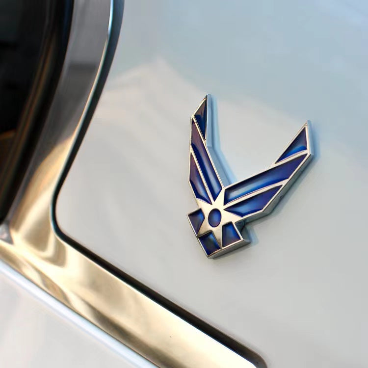 Air Force Car Metal Emblem Badge – Badgeslide