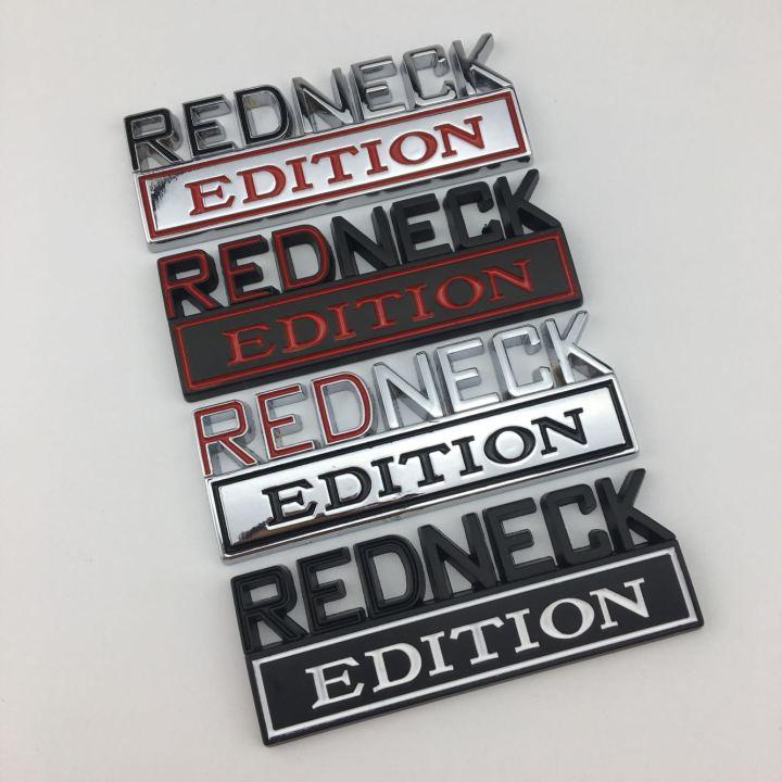 RedNeck Edition Car Badge – Badgeslide