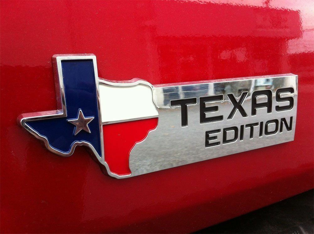 "TEXAS EDITION"Car Badge – Badgeslide